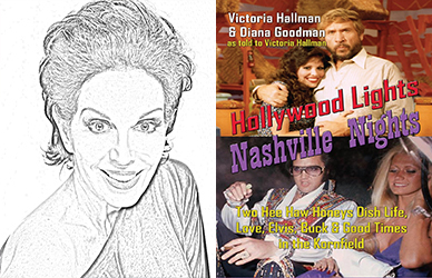 Vicki Hallman - Hollywood Lights, Nashville Nights | The Alabama Booksmith
